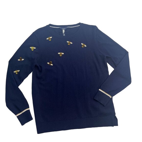 Joules | Sweaters | Joules Navy Bee Miranda Intarsia Crew Neck Bee ...